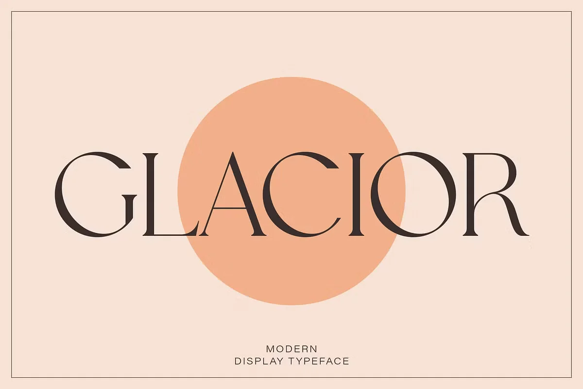 Glacier Font Free Download | Serif Fonts