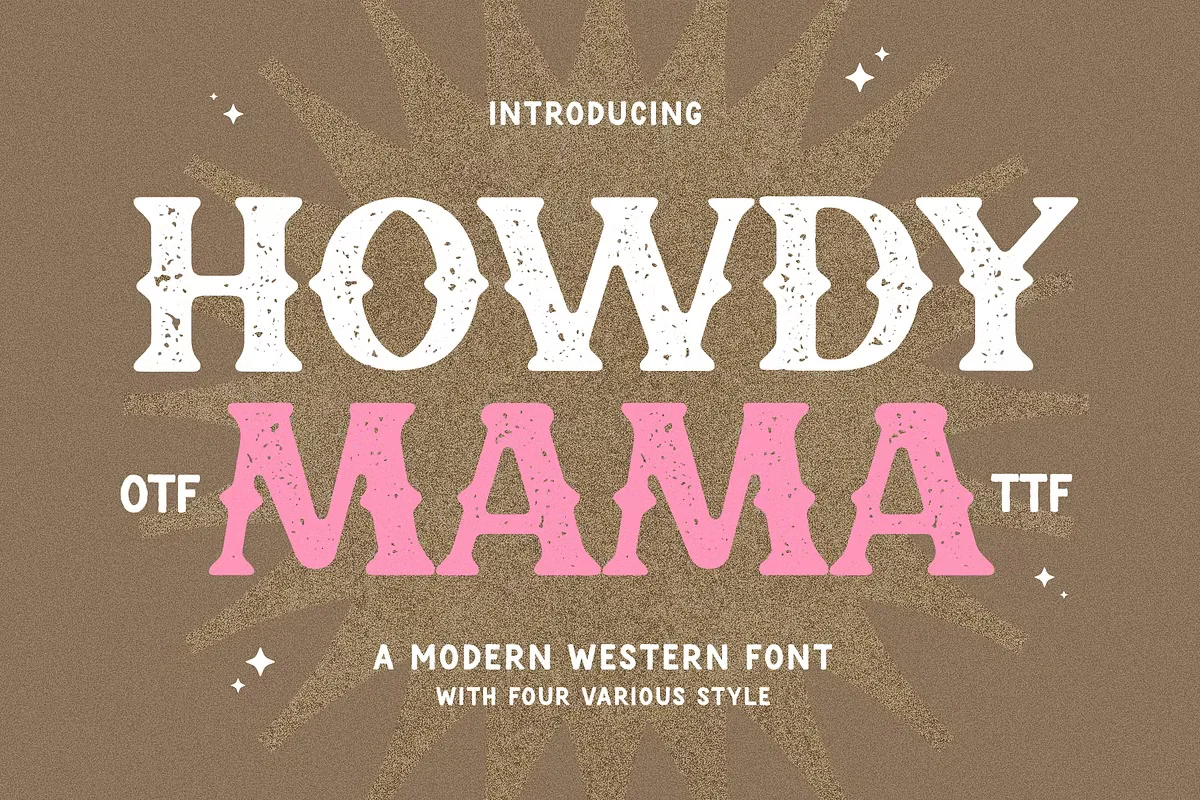 Howdy Mama Font Free Download | Serif Fonts