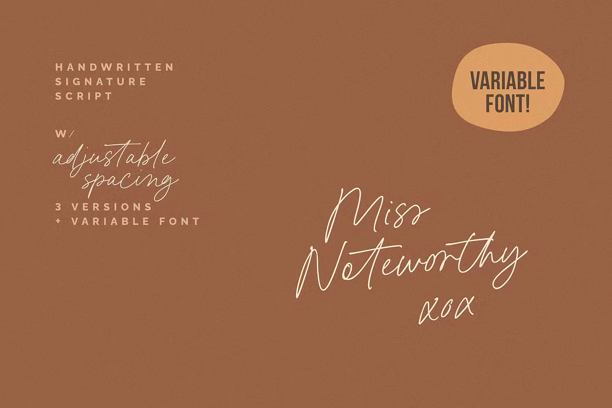 Miss Noteworthy Font Free Download | Handwritten Fonts