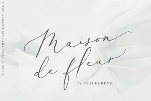 Maison De Fleur Font Free Download | Calligraphy Fonts
